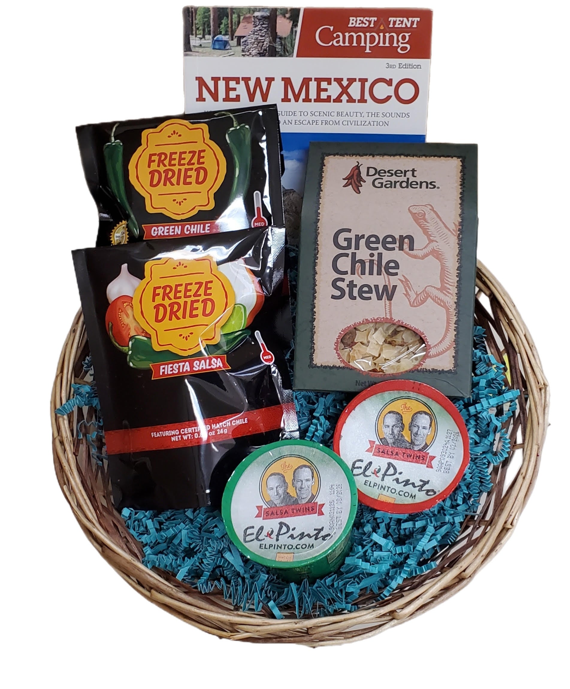 Chile Camper Gift Basket – #1 Ranked New Mexico Salsa & Chile Powder ...