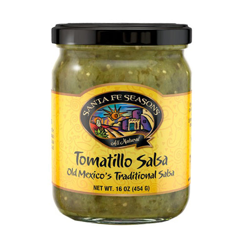 Tomatillo Salsa Santa Fe Seasons – #1 Ranked New Mexico Salsa & Chile ...