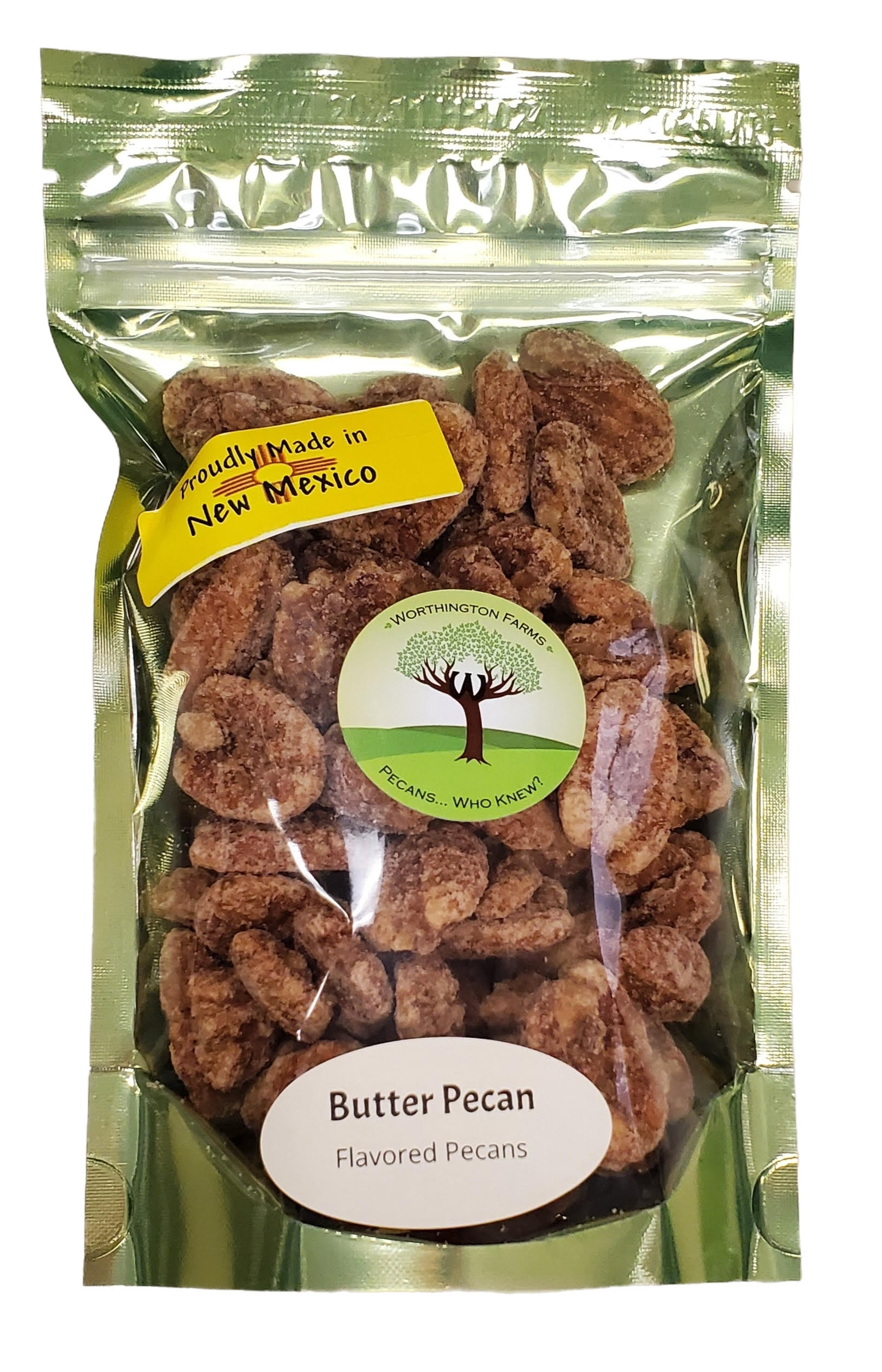 Worthington Farms Flavored Pecans/ Butter Pecan 6oz – #1 Ranked New ...